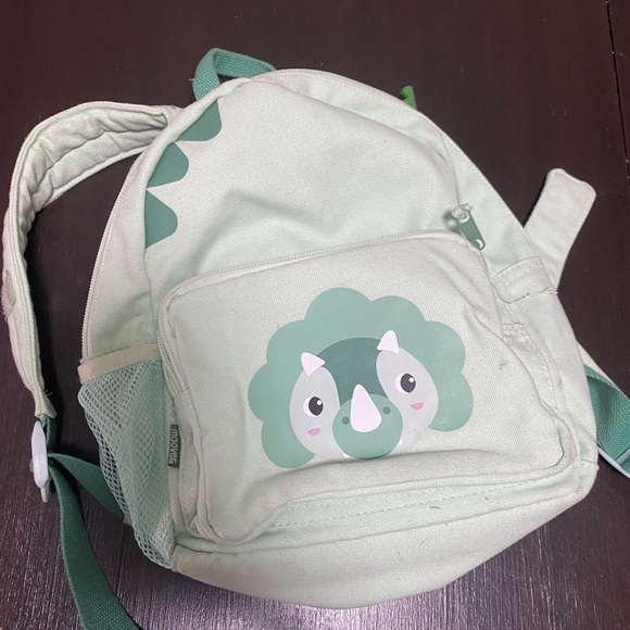 Accessories | Dinosaur Kids Backpack Green | Poshmark